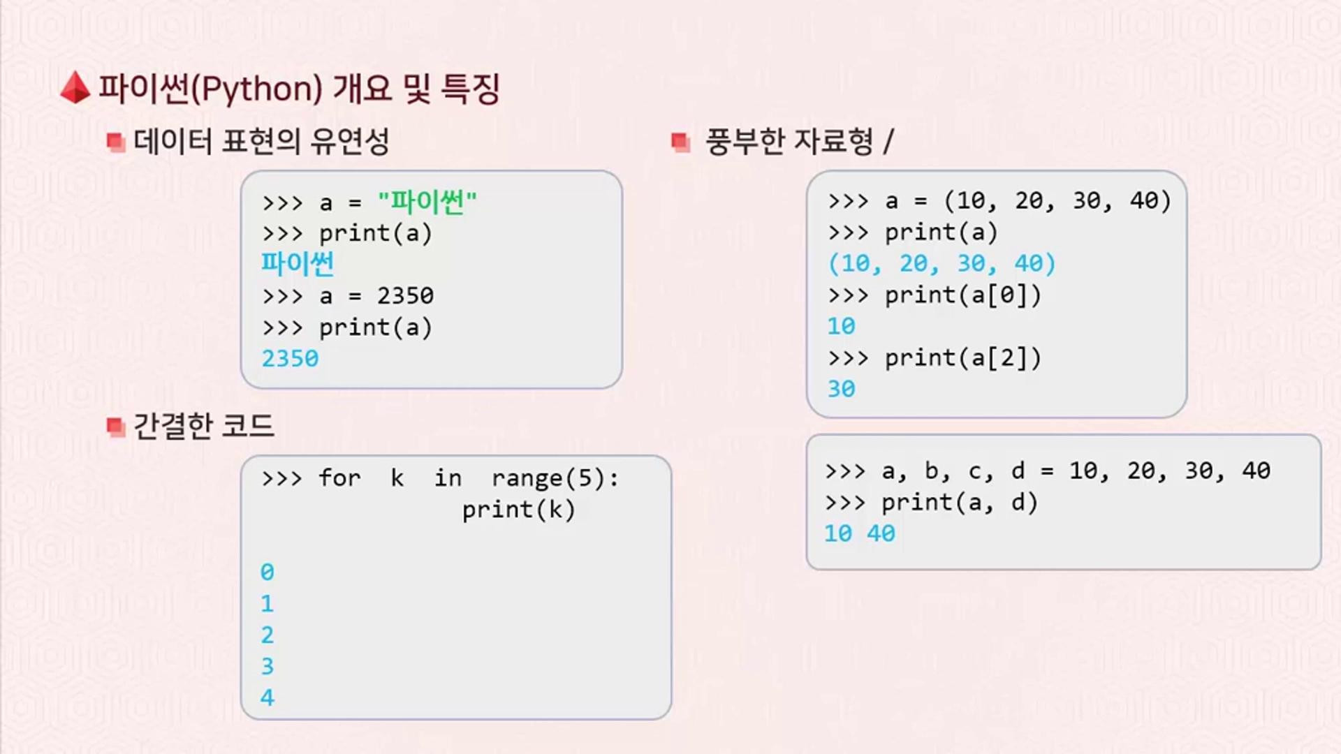 파이썬 기초부터 활용까지 2024 현대씨앤알 클래스유